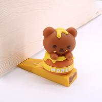 China Customized Logo Door Stop Wedge Cute Animal Door Stopper For Bottom for sale