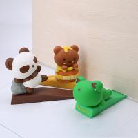 China Non Phthalate PVC Frog Door Stopper Customized Size Animal Door Stopper for sale
