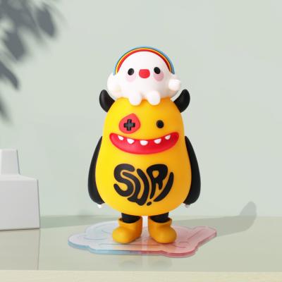 China Custom 3D Toys Collectible Vinyl Figures Non Phthalate PVC Material OEM for sale