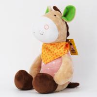 China Children Cotton Plush Toys Cute Horse Plush Toys Custom Size for sale