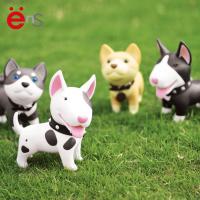 China Cute Dog Plastic Piggy Bank Toy for Children BSCI ISO CE Certification for sale