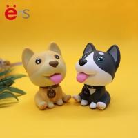 China ODM OEM Bobble Head Dog , Dolls For Car Dashboard Non phthalate pvc Material for sale