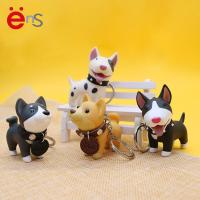 China Dog Shape Promotional Plastic Keychain Non Phthalate PVC PU material for sale
