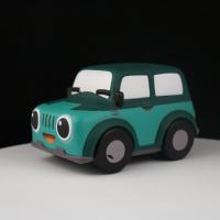 China Cartoon Model Plastic Toys Cars 10cm Height For Promotional ODM for sale