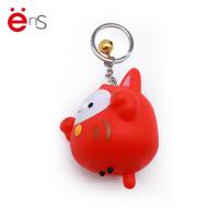 China ODM Cartoon Character Keychains , Custom Plastic Key Tags Non Phthalate PVC Material for sale