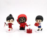 China ODM Cartoon Figures Toys , 3D Print Vinyl Toy 10cm Height ISO 9001 Certified for sale