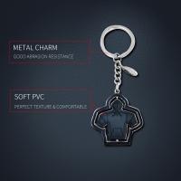 China PVC Metal Personalised Key Rings for promotion gifts EN71 ASTM CPSIA Standard for sale