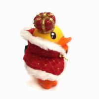 China B.duck PVC Piggy Bank With Costume Special King And Queen Duck Coin Bank for sale