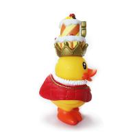 China Custom Making Duck Shaped PVC Vinyl Piggy Coin Bank Money Box Money Saving Piggy Bank for sale