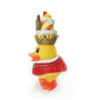 China Custom Making Duck Shaped PVC Vinyl Piggy Coin Bank Money Box Money Saving Piggy Bank for sale