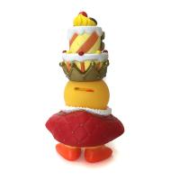 China Custom Making Duck Shaped PVC Vinyl Piggy Coin Bank Money Box Money Saving Piggy Bank for sale
