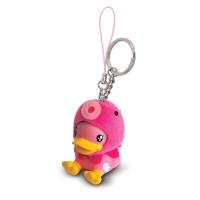 China B Duck 3D Promotional Plastic Keychain En71 ASTM F963 Certificate for sale