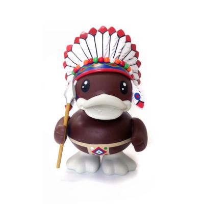 China Plastic Duck Coin Bank 4.5×4.5×6.3 Inch Non phthalate Material for sale