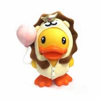 China B.Duck Plastic Coin Bank With Lion Hat Cute Saving Bank As Gifts for sale