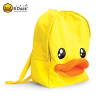 China Oxford Cute Backpack Bag 3D Duck PU Nylon non phthalate pvc Material for sale