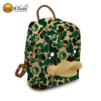 China Oxford Cute Backpack Bag 3D Duck PU Nylon non phthalate pvc Material for sale