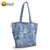 China Foldable Promotional Canvas Tote Bags With Logo Reusable 47×68 cm Size for sale