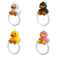 China Cartoon PVC Plastic Toys For Bathroom Towel Rack EN71 ASTM F963 Standard for sale