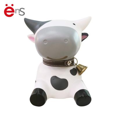 China PVC Cow Plastic Piggy Bank Toy Lovely For Money Saving OEM ODM for sale