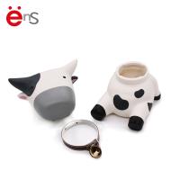 China PVC Cow Plastic Piggy Bank Toy Lovely For Money Saving OEM ODM for sale