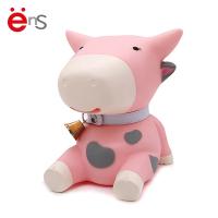 China PVC Cow Plastic Piggy Bank Toy Lovely For Money Saving OEM ODM for sale