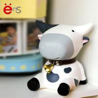 China PVC Cow Plastic Piggy Bank Toy Lovely For Money Saving OEM ODM for sale