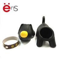 China Black Dog Plastic Piggy Bank Toy Non Phthalate Pvc ABS Pu Material for sale
