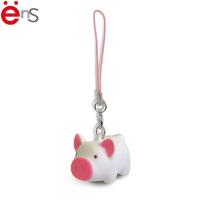 China Mini Plastic Soft Pvc Keyrings Pig Shaped ISO CE Approved for Gift for sale