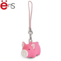 China Mini Plastic Soft Pvc Keyrings Pig Shaped ISO CE Approved for Gift for sale
