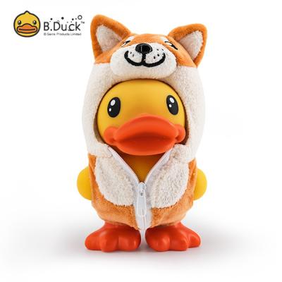China B.Duck Duck Plastic Piggy Bank Toy With Costume 11.5×11.5×16cm for sale