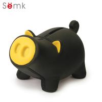 China Custom Pink Piggy Bank Non Phthalate PVC Vinyl Material ISO BSCI Approved for sale