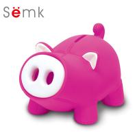 China Vinyl Material Pig Piggy Bank 18.5×12×12.5cm ISO BSCI approved for sale