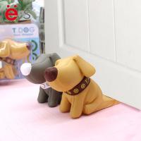 China Plastic PVC Door Stopper Dog Shaped 14×6.5×10cm Size ABS PU Material for sale