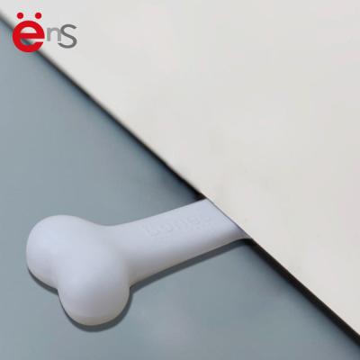 China Bone Shaped PVC Door Stopper Promotional For Kids Toys OEM ODM for sale