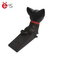 China Hard PVC cat shaped door stop , cute door wedge OEM for Gift for sale