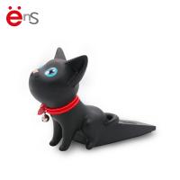 China Hard PVC cat shaped door stop , cute door wedge OEM for Gift for sale