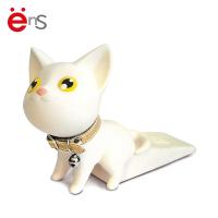 China Hard PVC cat shaped door stop , cute door wedge OEM for Gift for sale