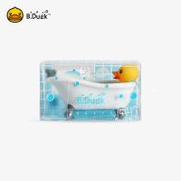 China Bathtub Shape PVC Plastic Toys Soap Dish OEM Non Phthalate Pvc Material for sale