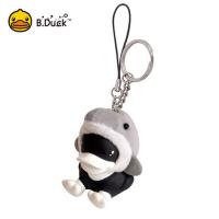 China PVC 3D Plastic Animal Keychains Silk screen printing 4.5×5×5.5cm Size for sale