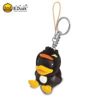 China PVC 3D Plastic Animal Keychains Silk screen printing 4.5×5×5.5cm Size for sale
