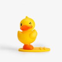 China Durable PVC Duck Phone Holder ISO9001 BSCI certificate Eco friendly material for sale