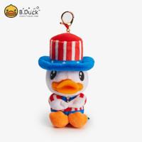 China Cute Duck Cotton Plush Toys Keychain For Collection OEM ODM for sale
