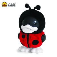 China 16 Cm Height B Duck Money Box , Colorful PVC Piggy Bank Duck Shaped for sale