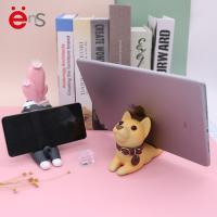 China Decorative Ainimal PVC Plastic Toys For Phone Ipad Stand ISO Certicate for sale