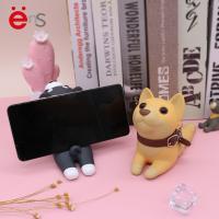 China Decorative Ainimal PVC Plastic Toys For Phone Ipad Stand ISO Certicate for sale