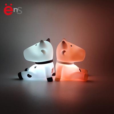 China ENS Cow Cute Animal Night Lights Battery Power for Gift ODM OEM for sale