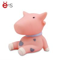 China Colorful LED Cow Night Light Soft Rubber PVC Material For Kids Gifts for sale