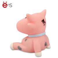 China Colorful LED Cow Night Light Soft Rubber PVC Material For Kids Gifts for sale