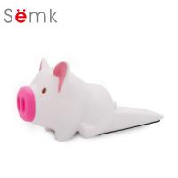 China Anti Slip PVC Door Stopper , Rubber Door Stop Wedge Pig Shaped for sale