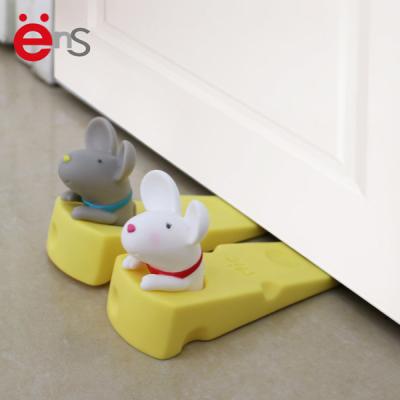 China Promotional PVC Door Stopper Mic Shaped 134×53×73mm Size ODM for sale